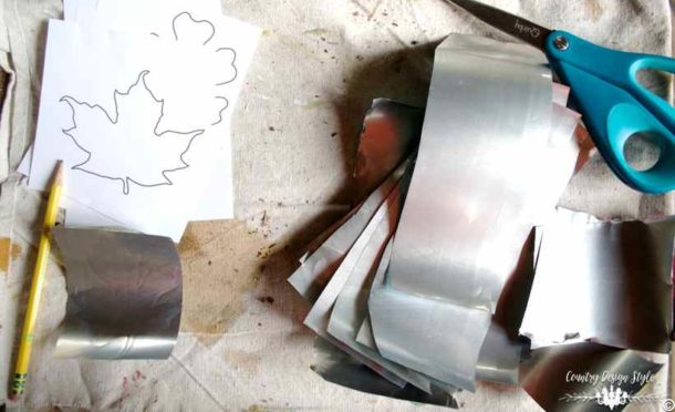 DIY Metal Leaves - Country Design Style