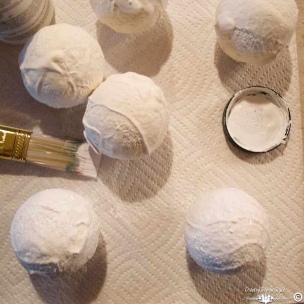 DIY Snowballs - Country Design Style
