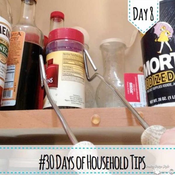 My unique 30 days of household tips - Country Design Style