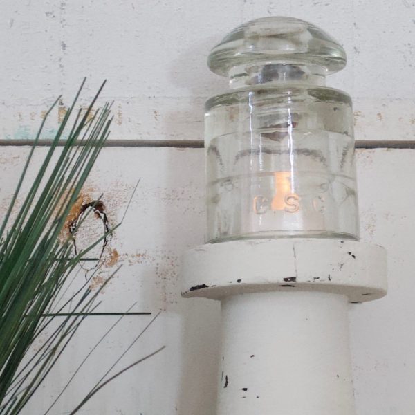 DIY Lighthouse made with a spindle - Country Design Style