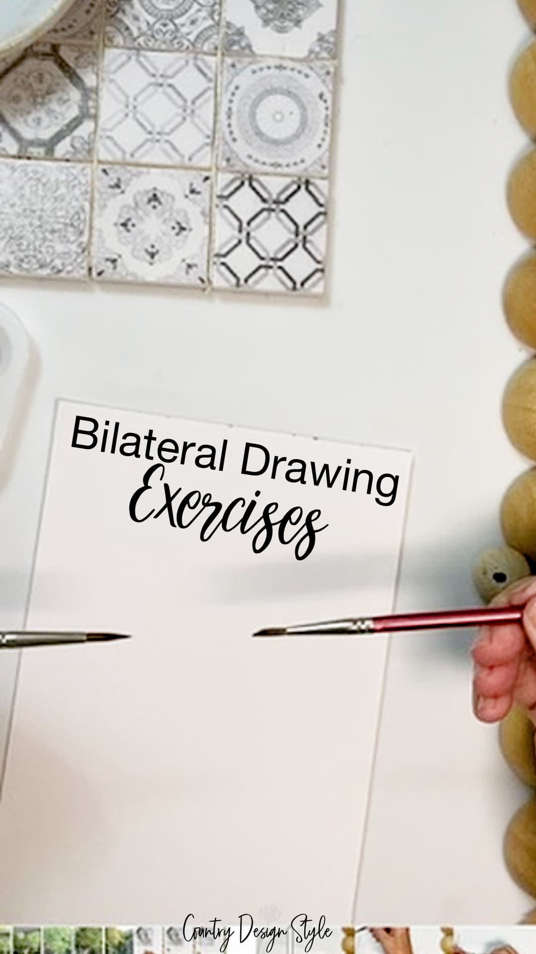 Bilateral Drawing Exercises: Use both hands & both sides of brain ...